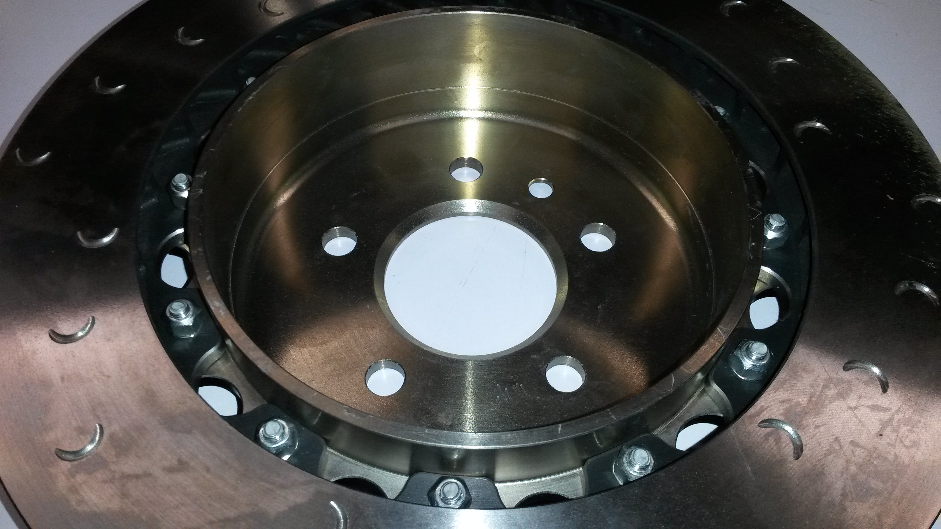 Evora 400, 410 and 430 Alcon 350mm Brake Discs (Rear) with separate ...